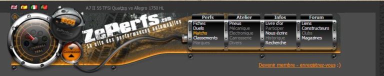 Zeperf : le site pour comparer les voitures sportives